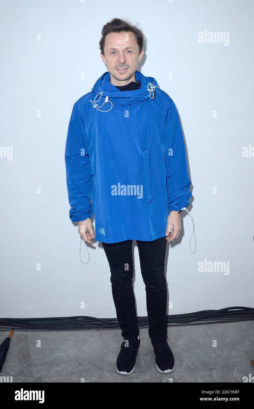 Martin Solveig attending the Lanvin Menswear show as part of Paris Men ...