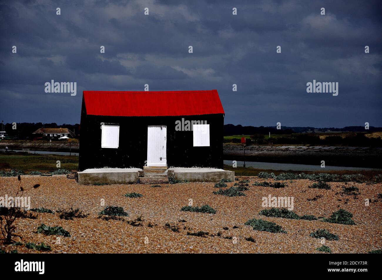 Fishermans hut Rye uk Stock Photo - Alamy