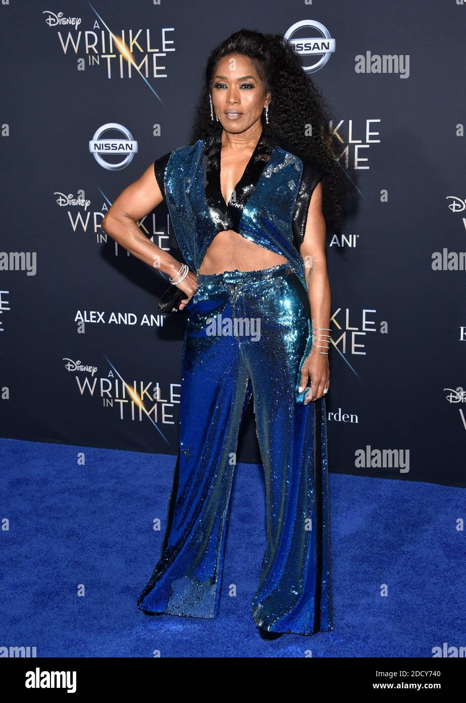 Angela Bassett attends the premiere of Disney's 'A Wrinkle In Time' at ...