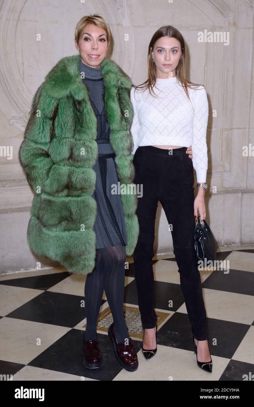 Mathilde Meyer and Heloise Agostinelli attending the Christian Dior ...
