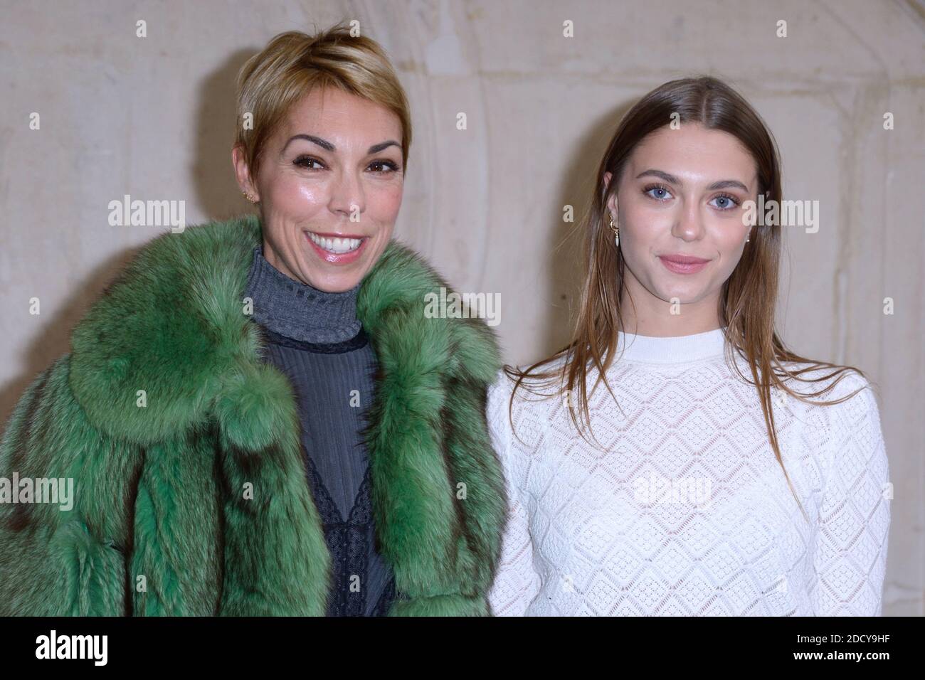 Mathilde Meyer and Heloise Agostinelli attending the Christian Dior ...