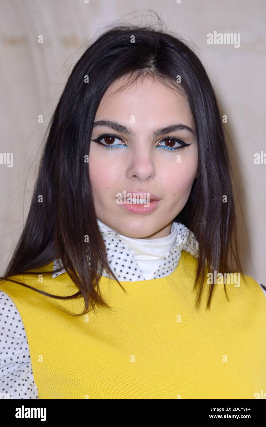 Doina Ciobanu attending the Christian Dior show as part of the Paris ...