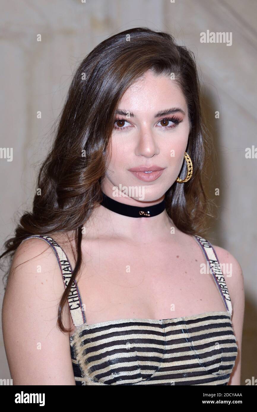 Lara Scandar attending the Christian Dior show as part of the Paris ...