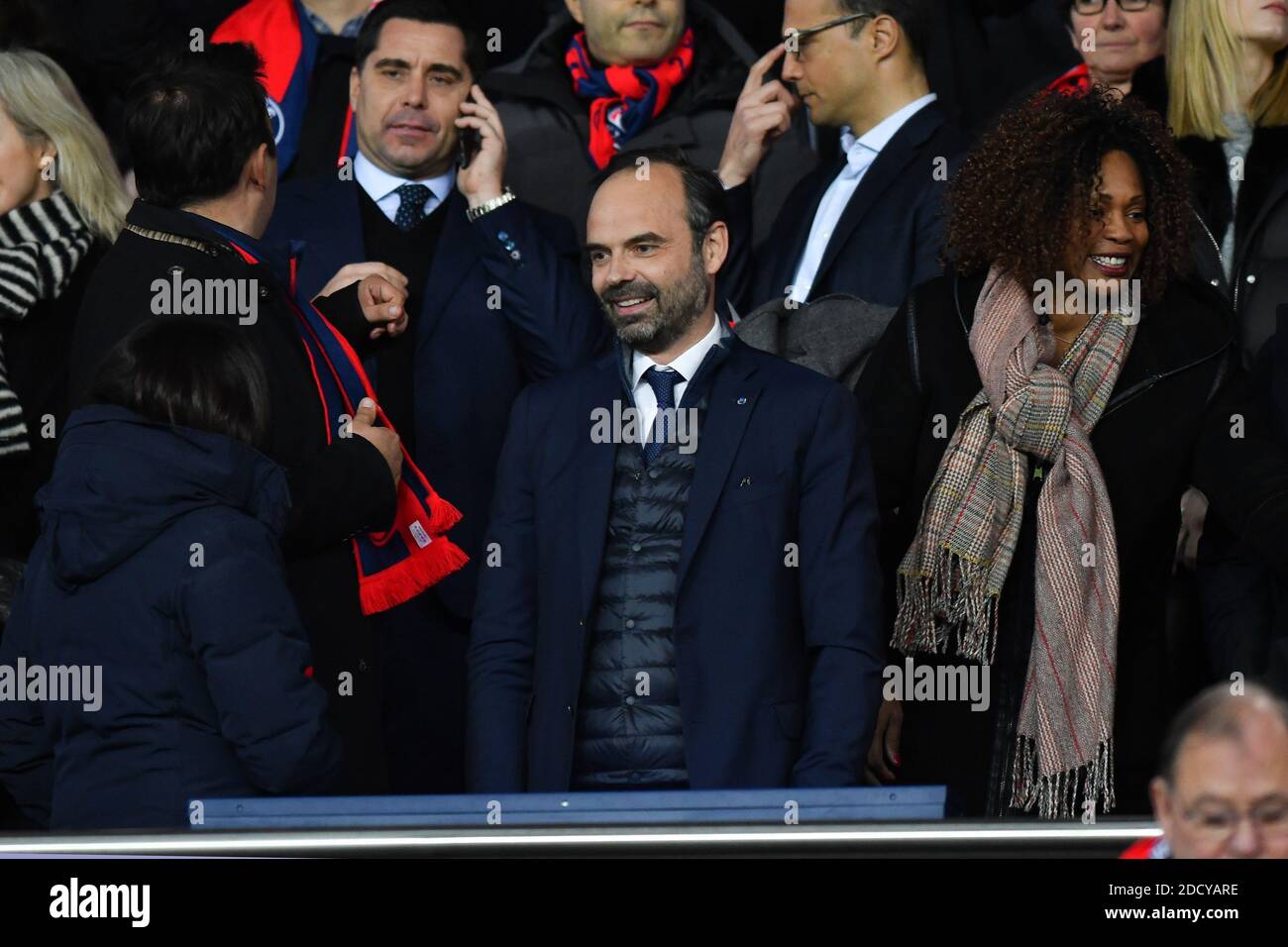 Prime Minister Edouard Philippe and Sports Minister Laura Flessel ...