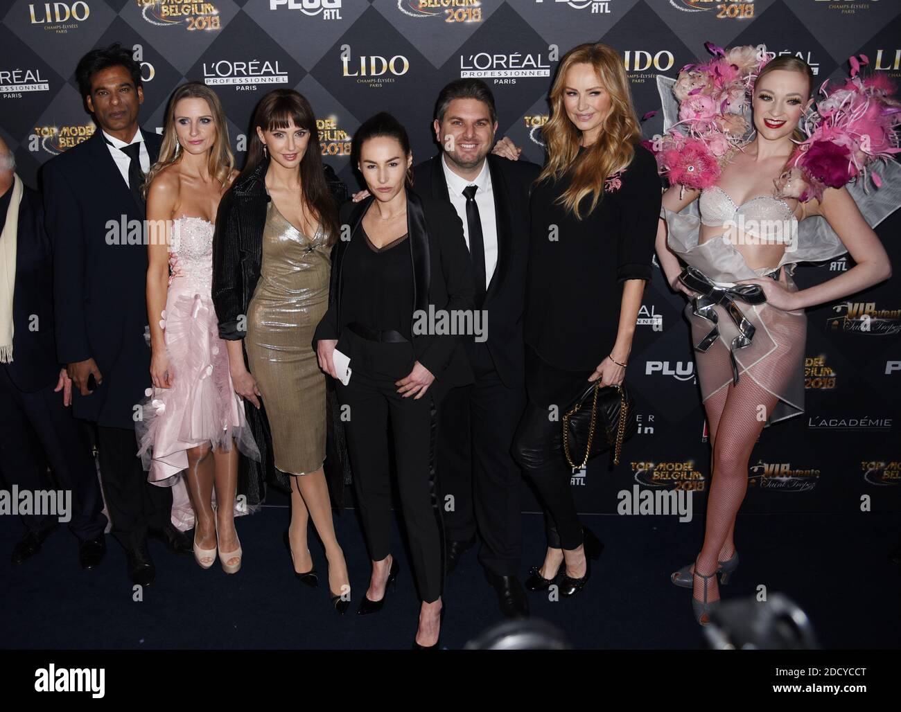 Adriana Karembeu, Frederique Bel, Vanessa Demouy, Jeremy Urbain during ...