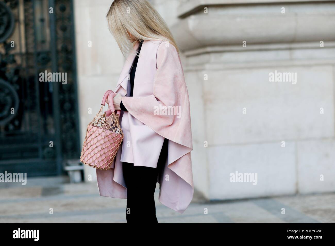 Street style, Natallia Yakimchyk (Natayakim) arriving at Elie Saab Fall ...