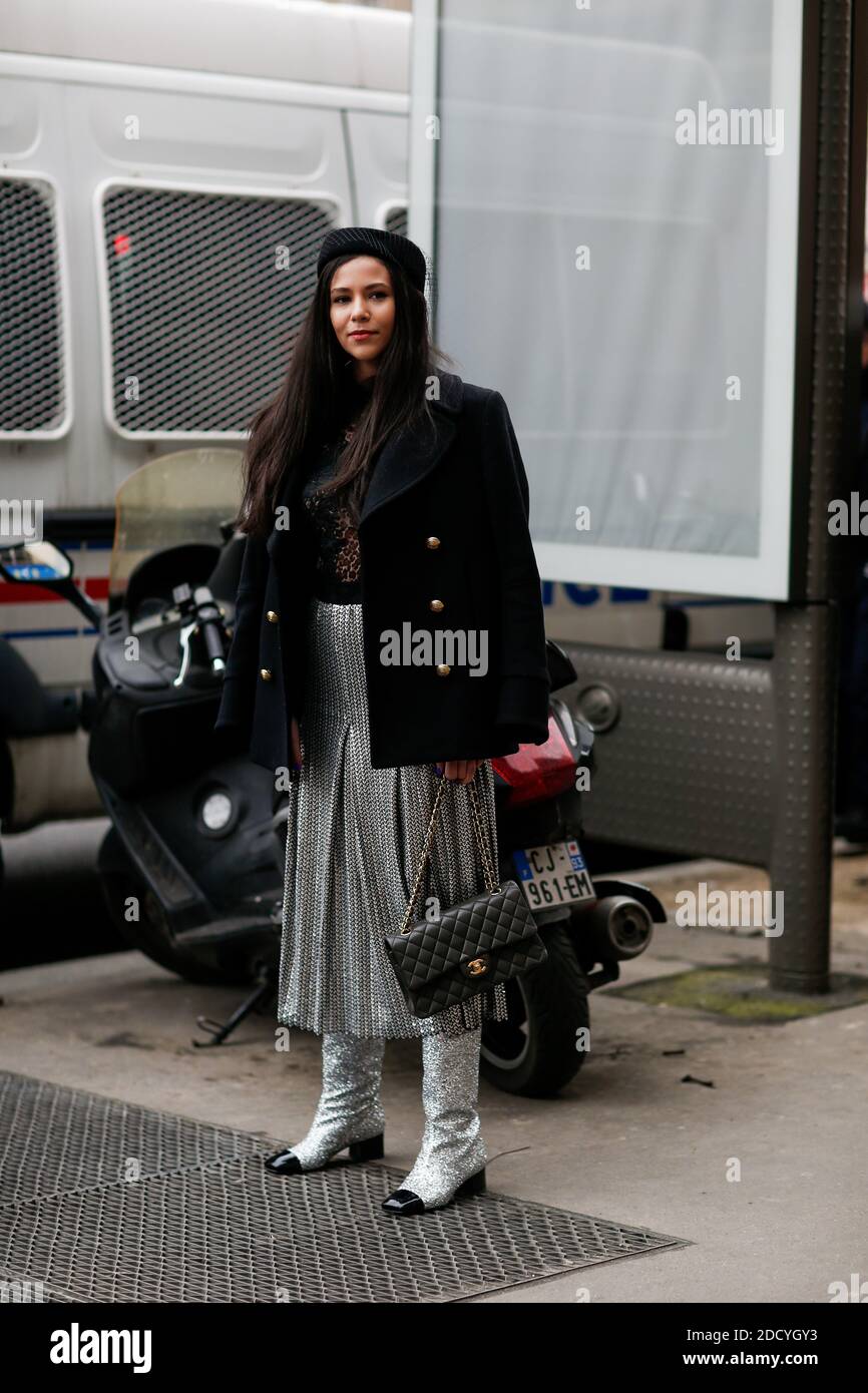 Street style, Oriana Findlay arriving at Altuzarra Fall-Winter 2018 ...