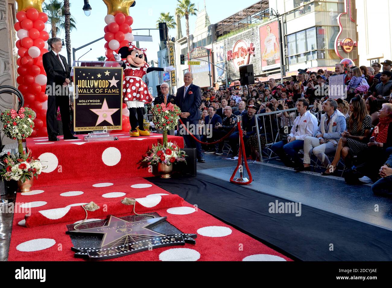 Minnie Mouse honored with a Star on The Hollywood Walk of Fame in ...