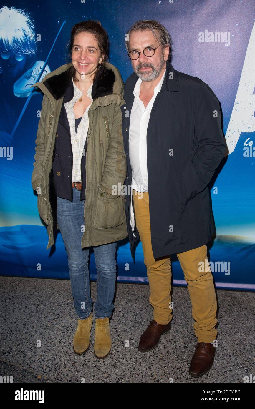 Philippe Torreton et sa femme Elsa Boublil lors du photocall du ...