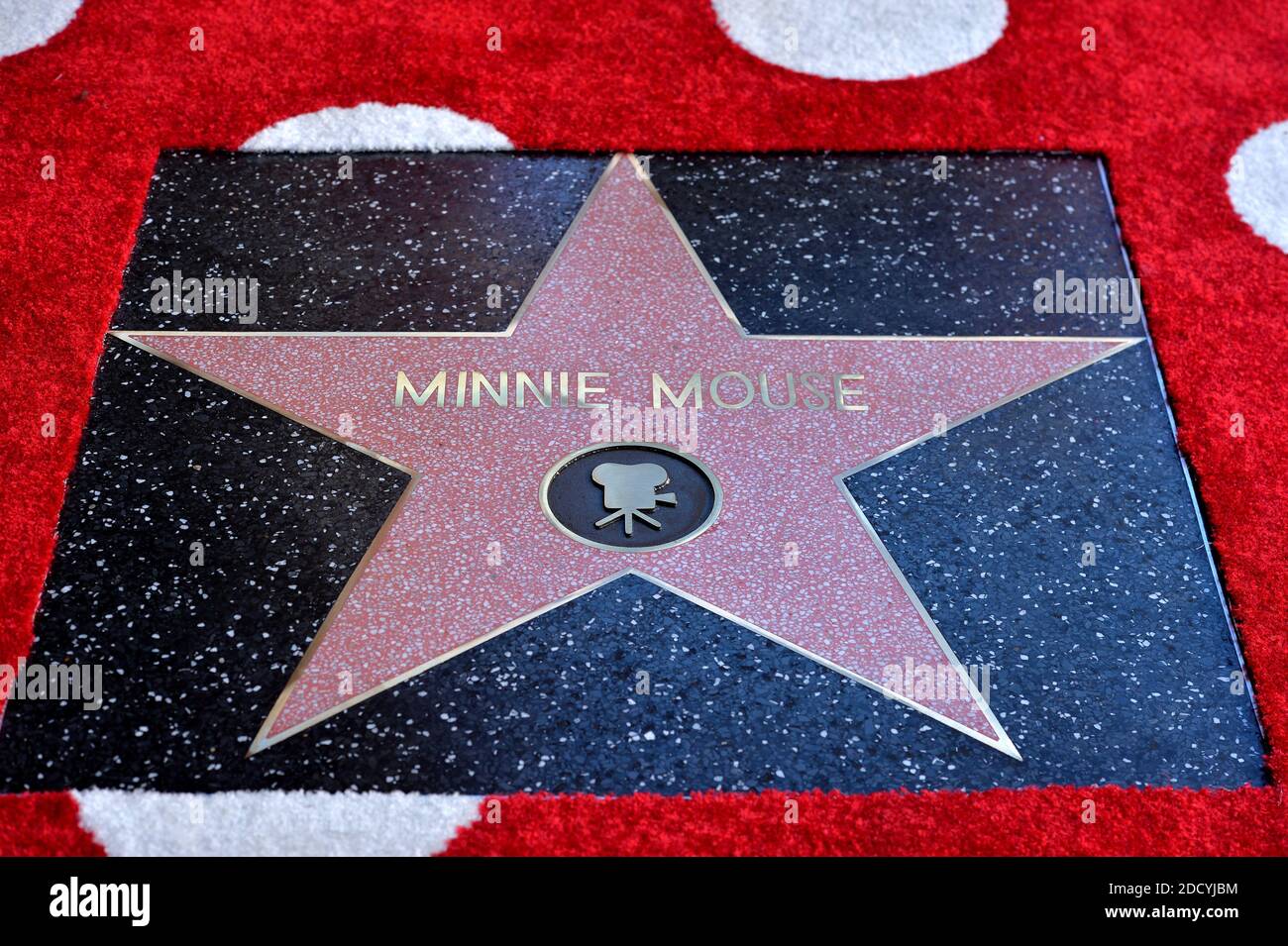 Minnie Mouse honored with a Star on The Hollywood Walk of Fame in ...