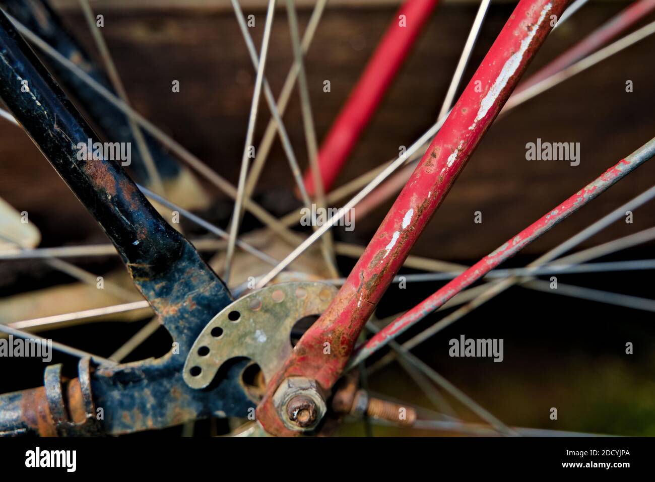 Metallic red bike hi-res stock photography and images - Alamy
