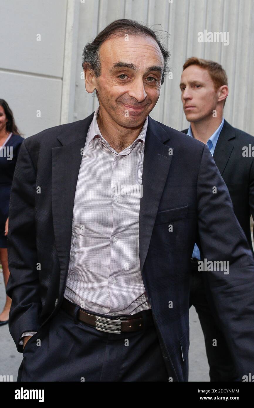 Eric Zemmour for a reading for his book La France Assassinee in ...