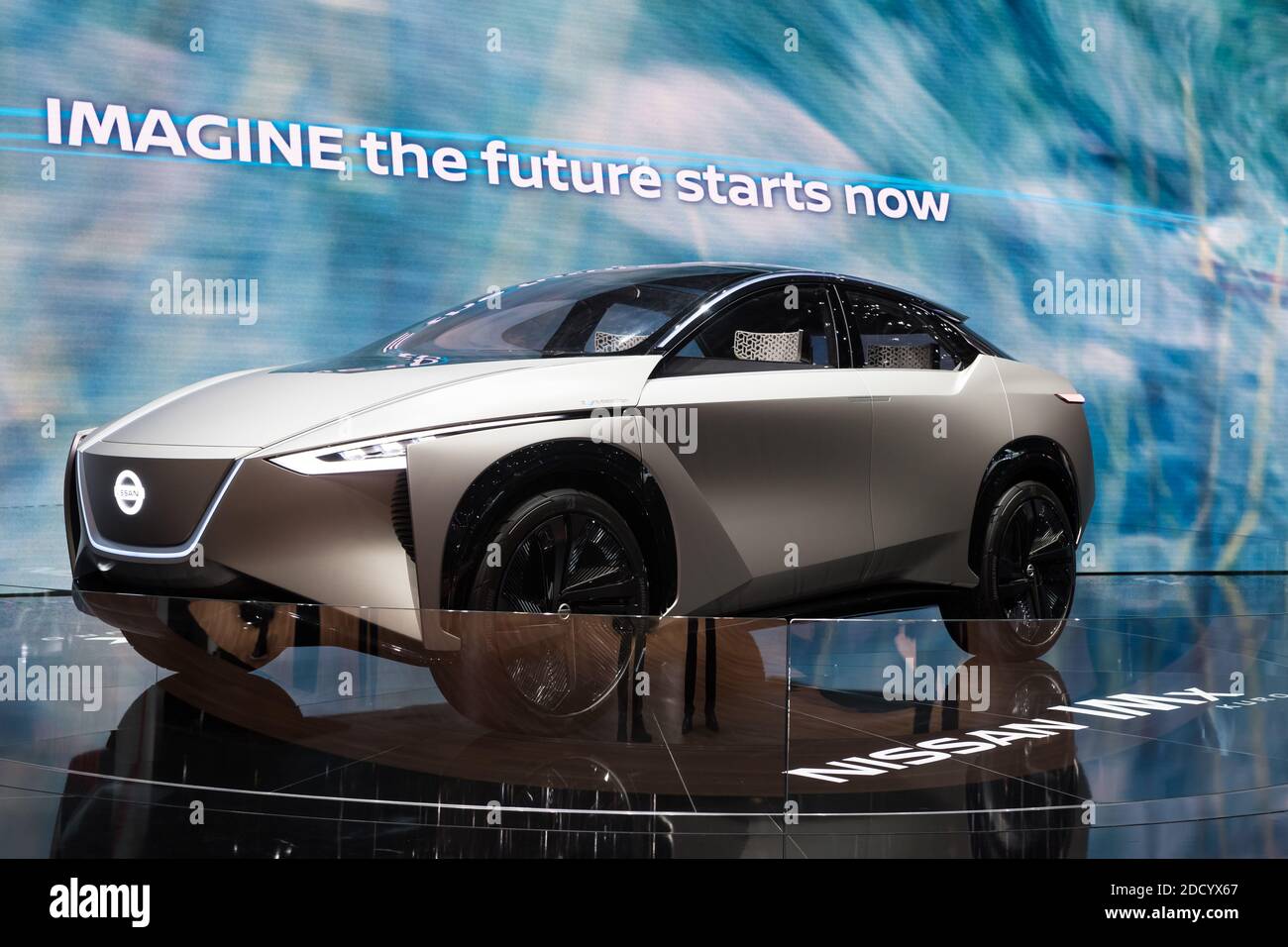 Geneva International Motor ShowNissan IMX on display during the 88th ...