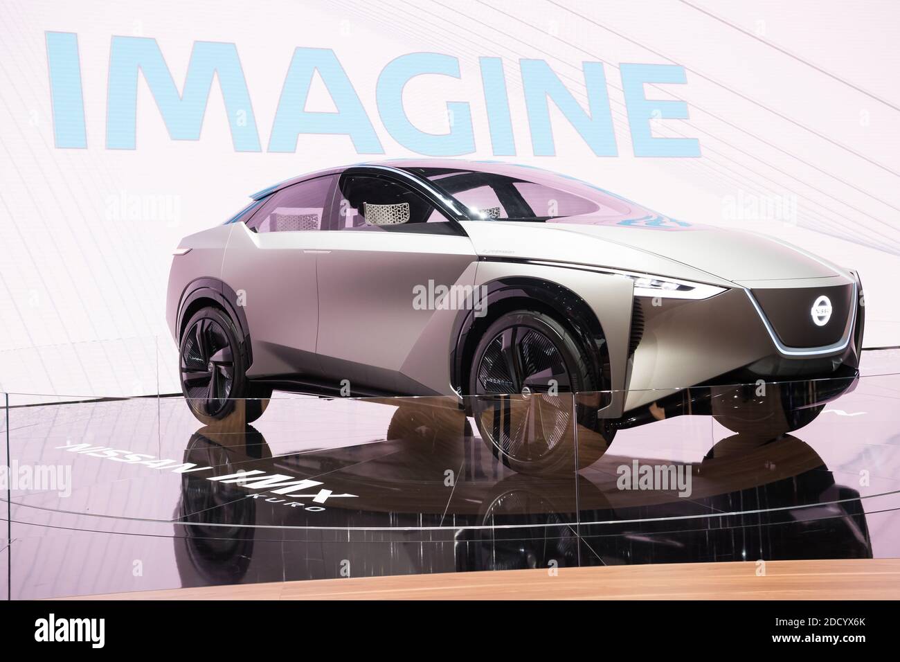 Geneva International Motor ShowNissan IMX on display during the 88th ...
