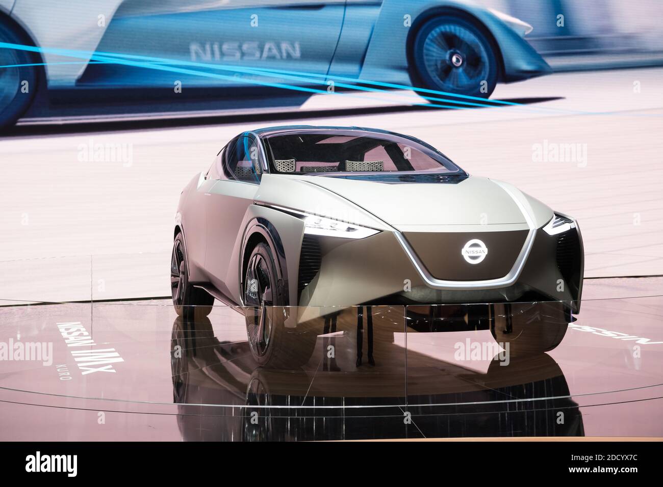 Geneva International Motor ShowNissan IMX on display during the 88th ...
