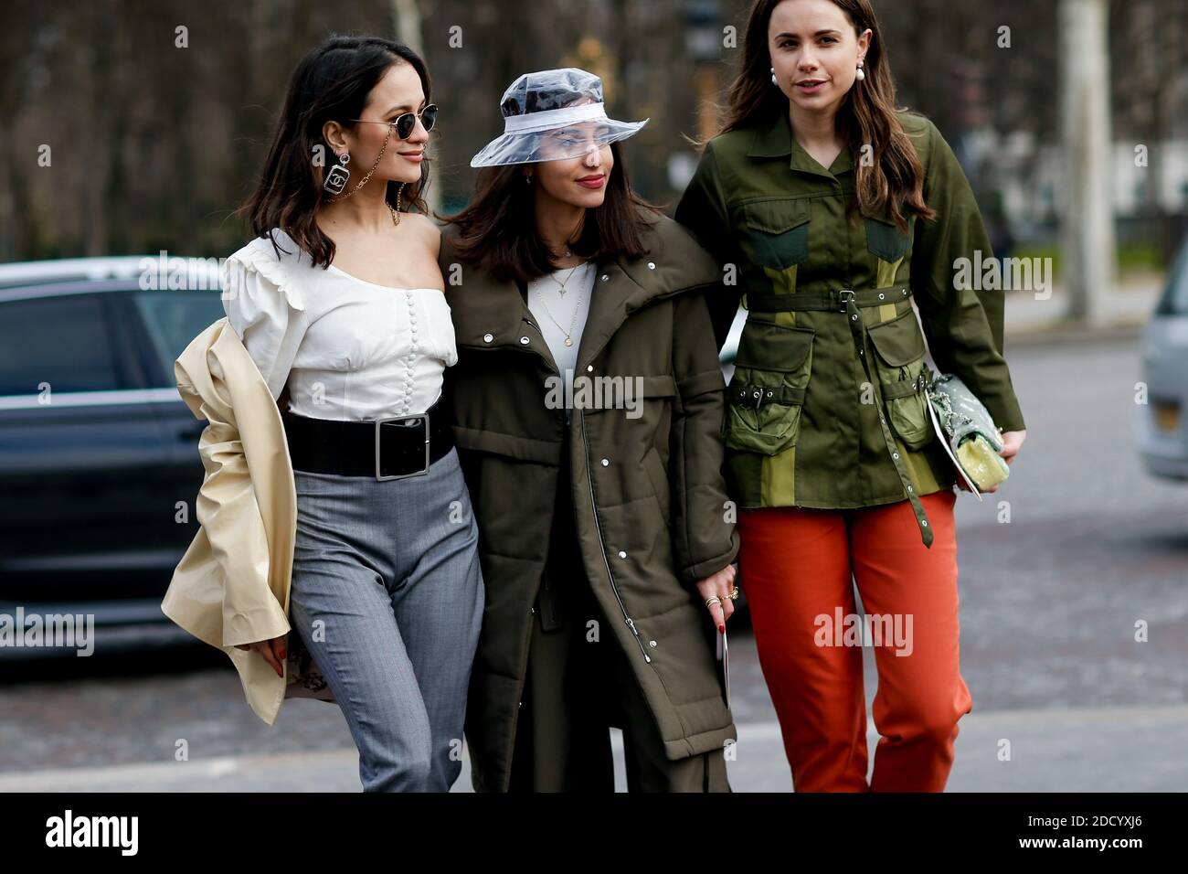 Street style, Anna Rosa Vitiello, Bettina Looney and Florrie Thomas ...