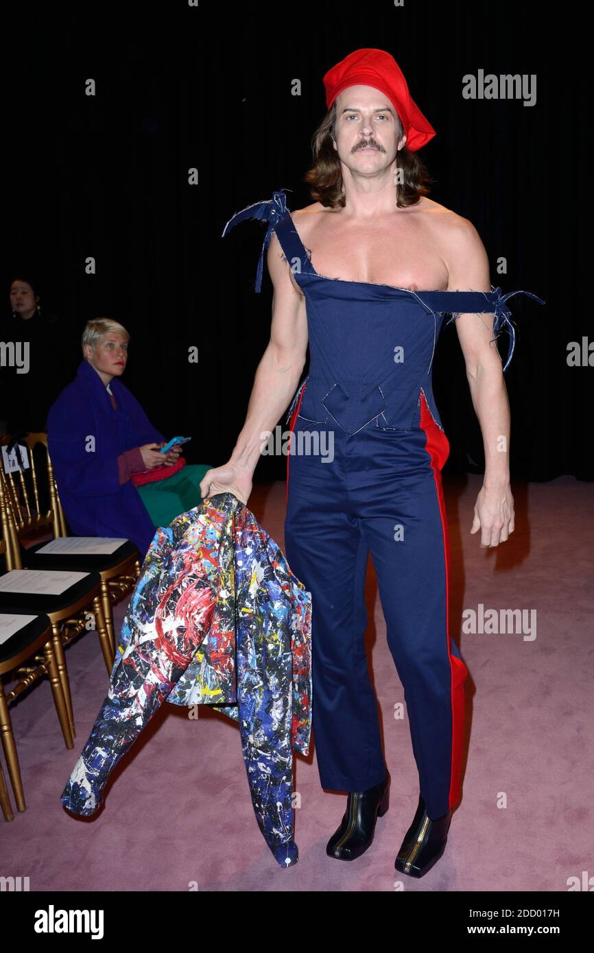 Casey Spooner attending the Viktor and Rolf show as part of Paris Haute ...