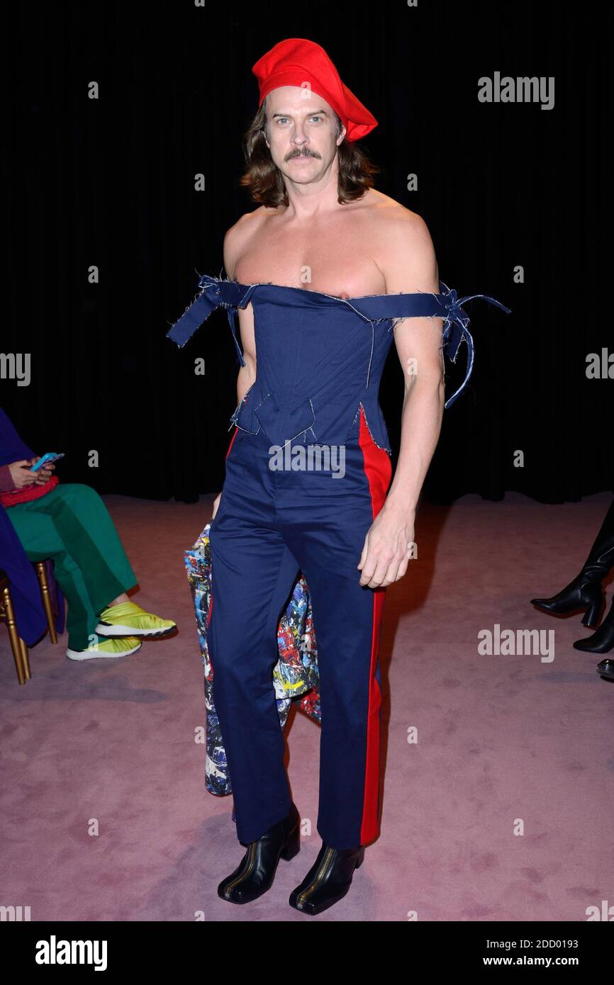 Casey Spooner attending the Viktor and Rolf show as part of Paris Haute ...