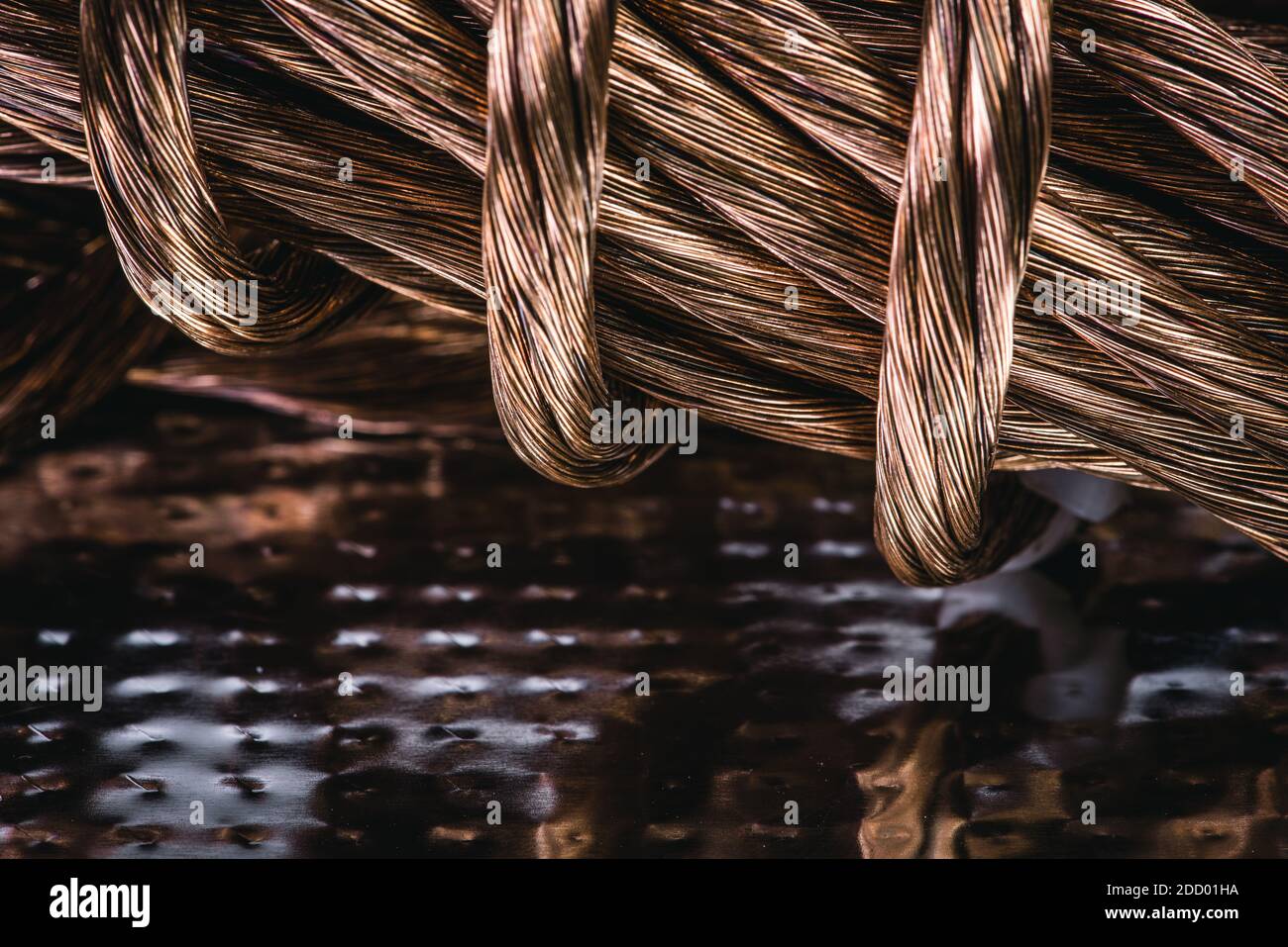 Copper industry financial markets of secondary raw materials Stock ...