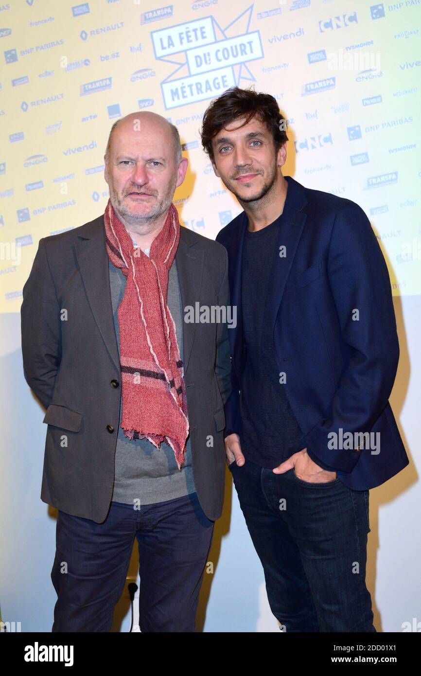 Jean-Paul Salome et Simon Bouisson assistent a La Fete Du Court Metrage a Paris, France, le 14 ...
