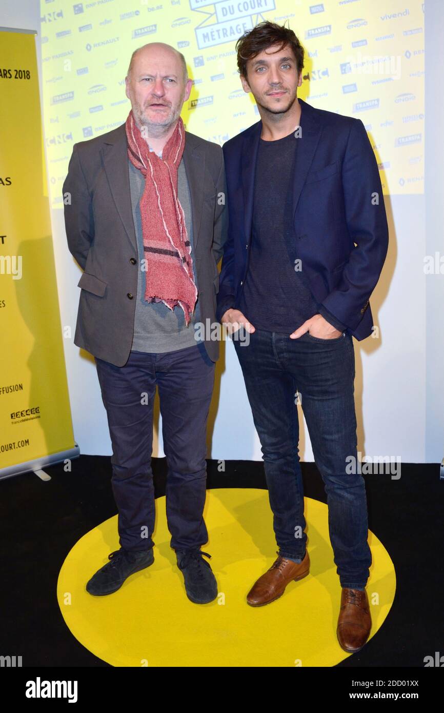 Jean-Paul Salome et Simon Bouisson assistent a La Fete Du Court Metrage a Paris, France, le 14 ...