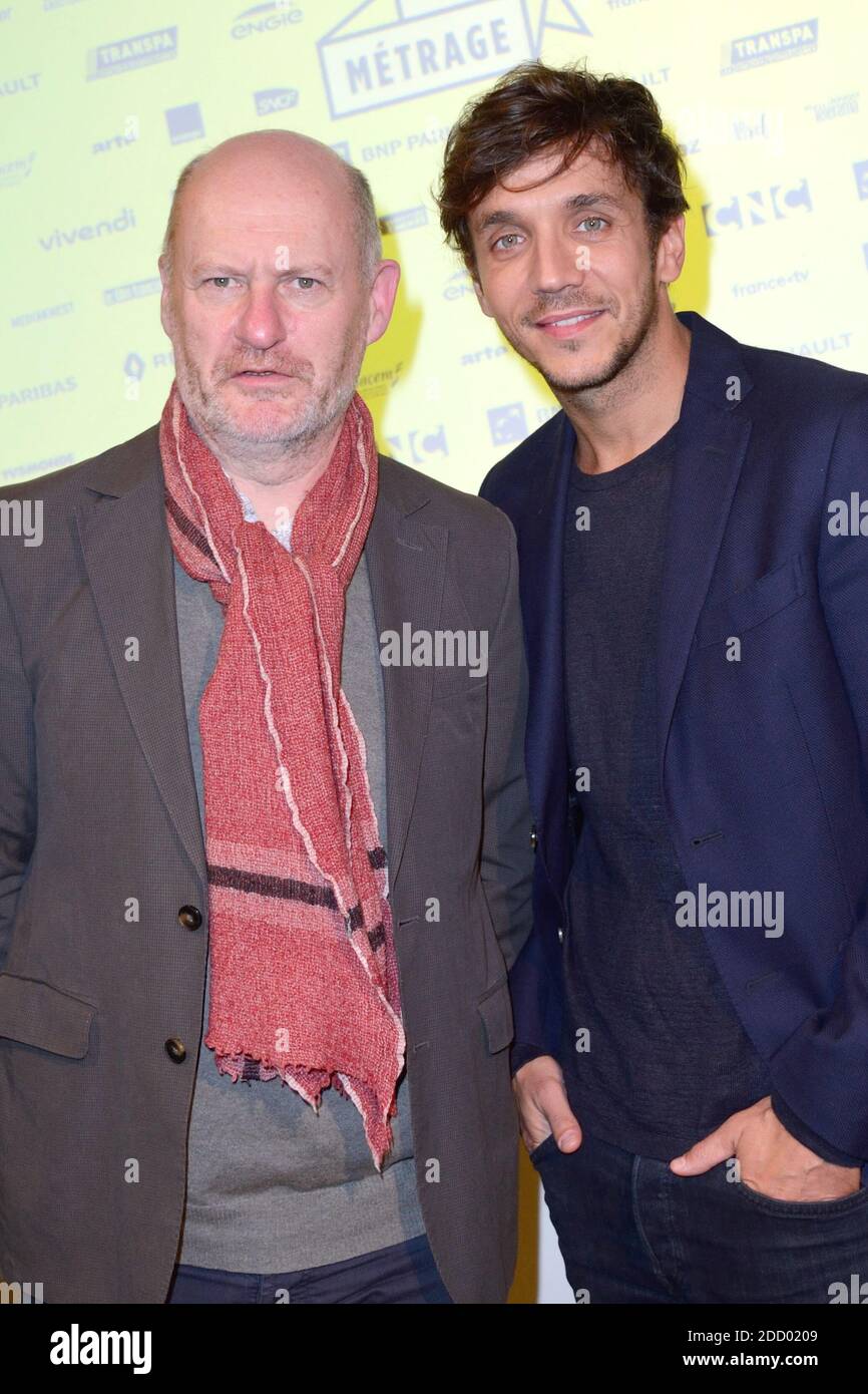 Jean-Paul Salome et Simon Bouisson assistent a La Fete Du Court Metrage a Paris, France, le 14 ...