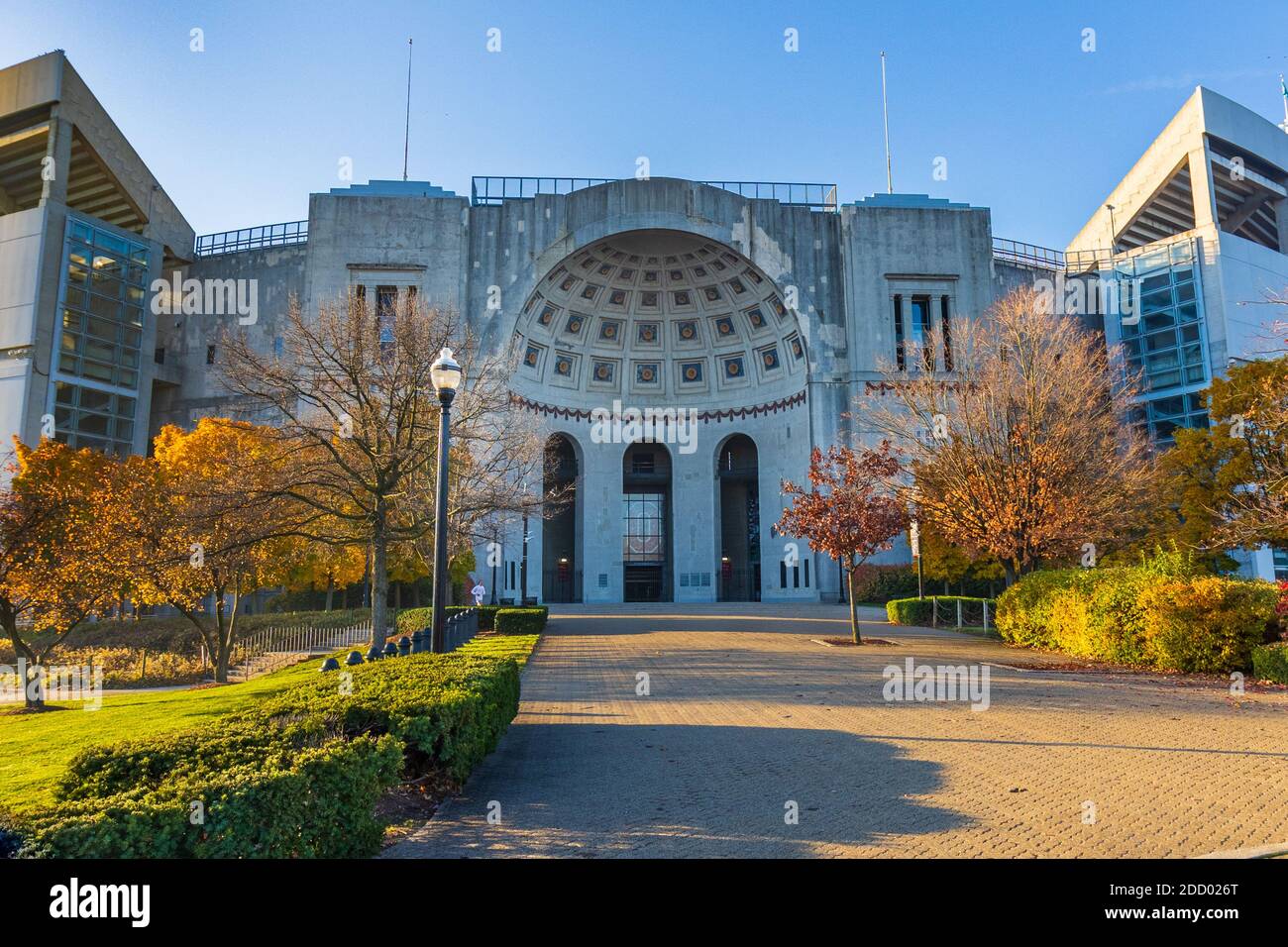 COLUMBUS, OH, USA - NOVEMBER 7: Ohio Stadium ("The Shoe") on November 7 ...