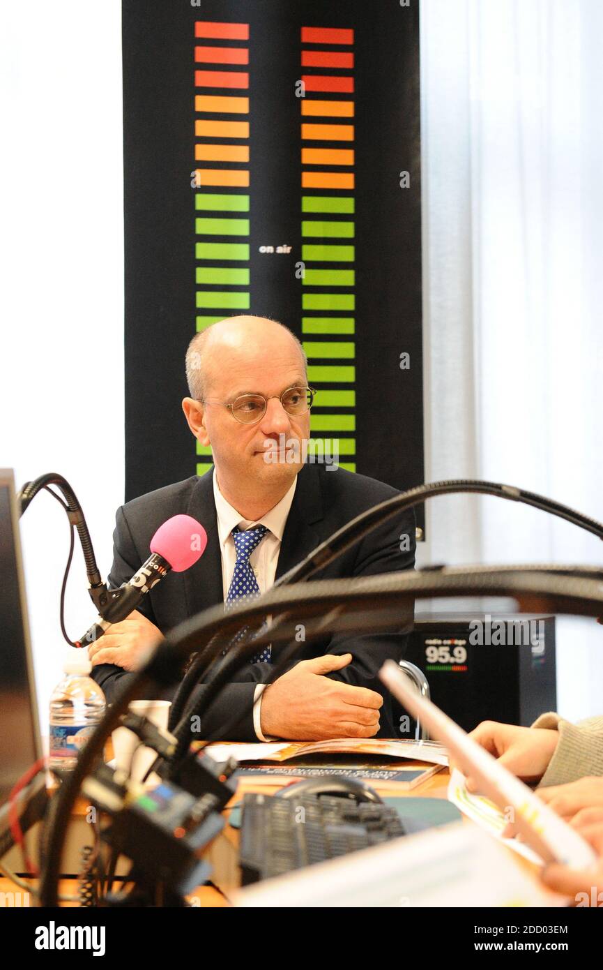 Jean-Michel Blanquer, the french minister of education visits La ...