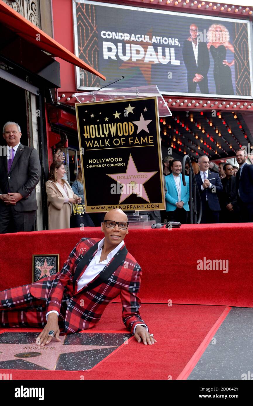 RuPaul is honored with a Star on The Hollywood Walk of Fame on March 16 ...