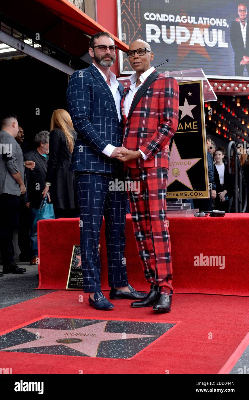 Georges LeBar attends the ceremony honoring RuPaul with a Star on The ...