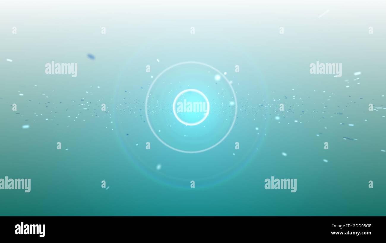 abstract circle spiral particle background, illustration render Stock ...