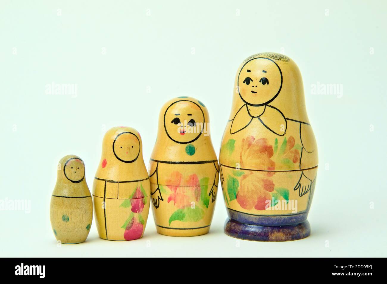 Old vintage Russian babushka isolated on white background Stock Photo ...