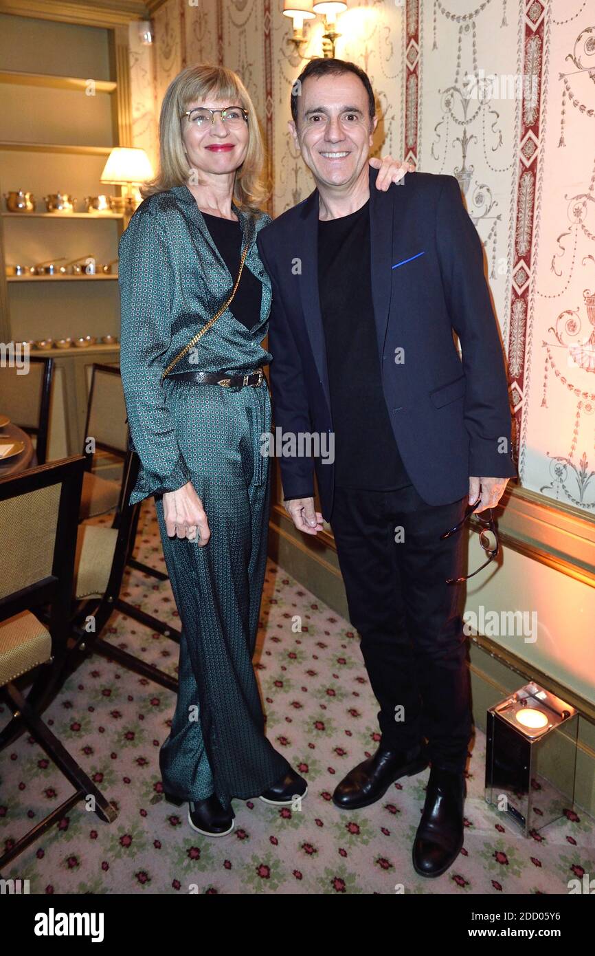 Exclusif - Thierry Beccaro et sa femme Emmanuelle Beccaro assistent au ...