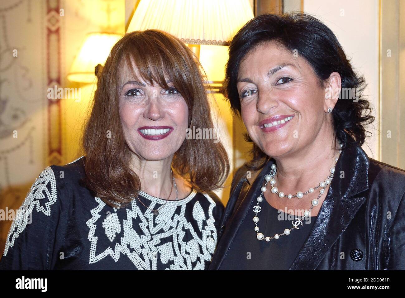 Exclusif - Rania Khodr et Marie-Claude Santini assistent au diner La ...