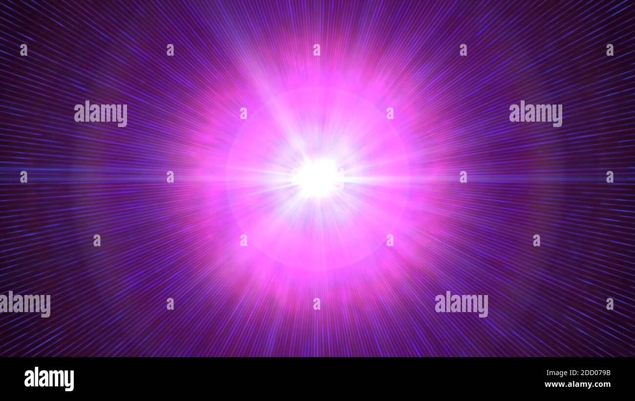 Light flare effect Vector star in space pulse Stock Photo - Alamy