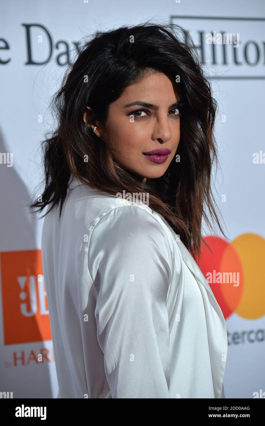 Priyanka Chopra attends the Clive Davis and Recording Academy Pre ...