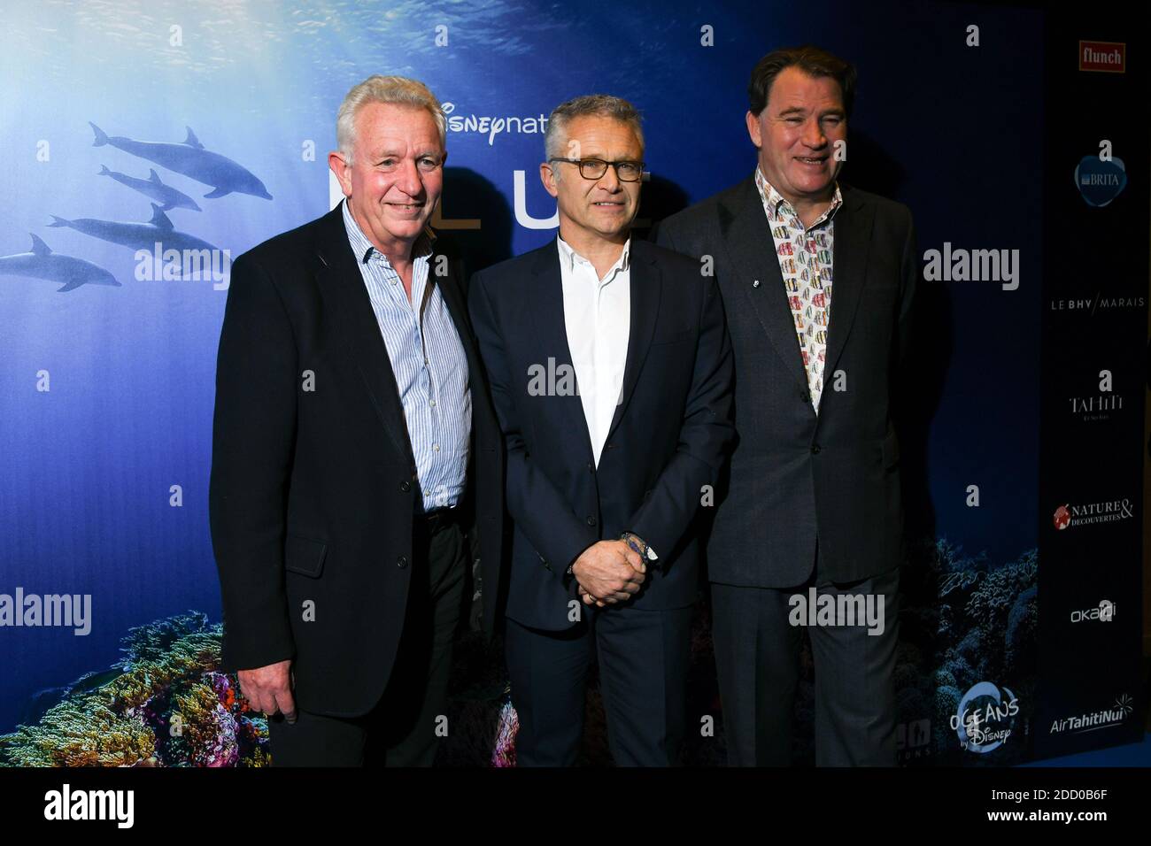 Keith Scholey, Jean Francois Camilleri, Alastair Fothergill attend Blue ...