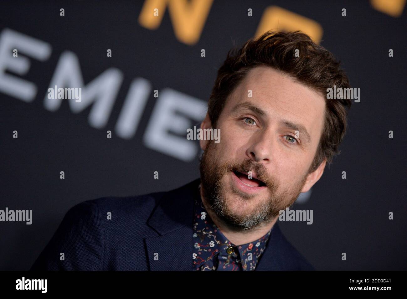Charlie Day attends the Pacific Rim Uprising global premiere at the TCL ...