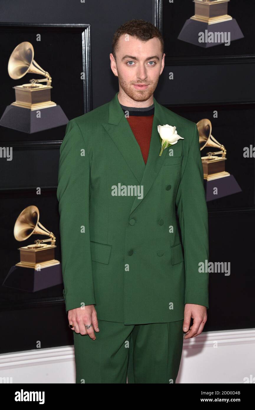 Sam Smith attends the 60th Annual GRAMMY Awards at Madison Square ...