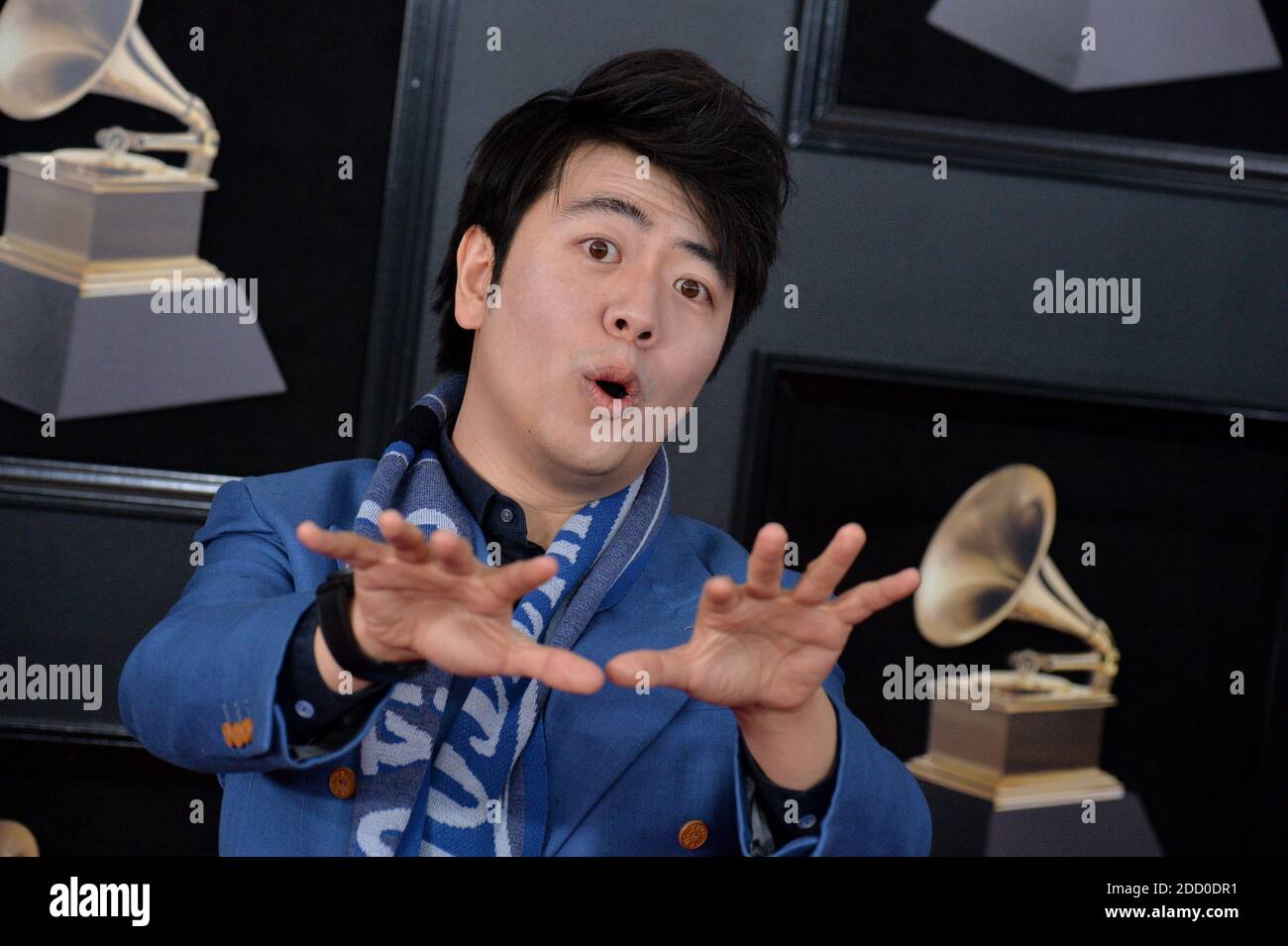 Lang Lang attends the 60th Annual GRAMMY Awards at Madison Square ...