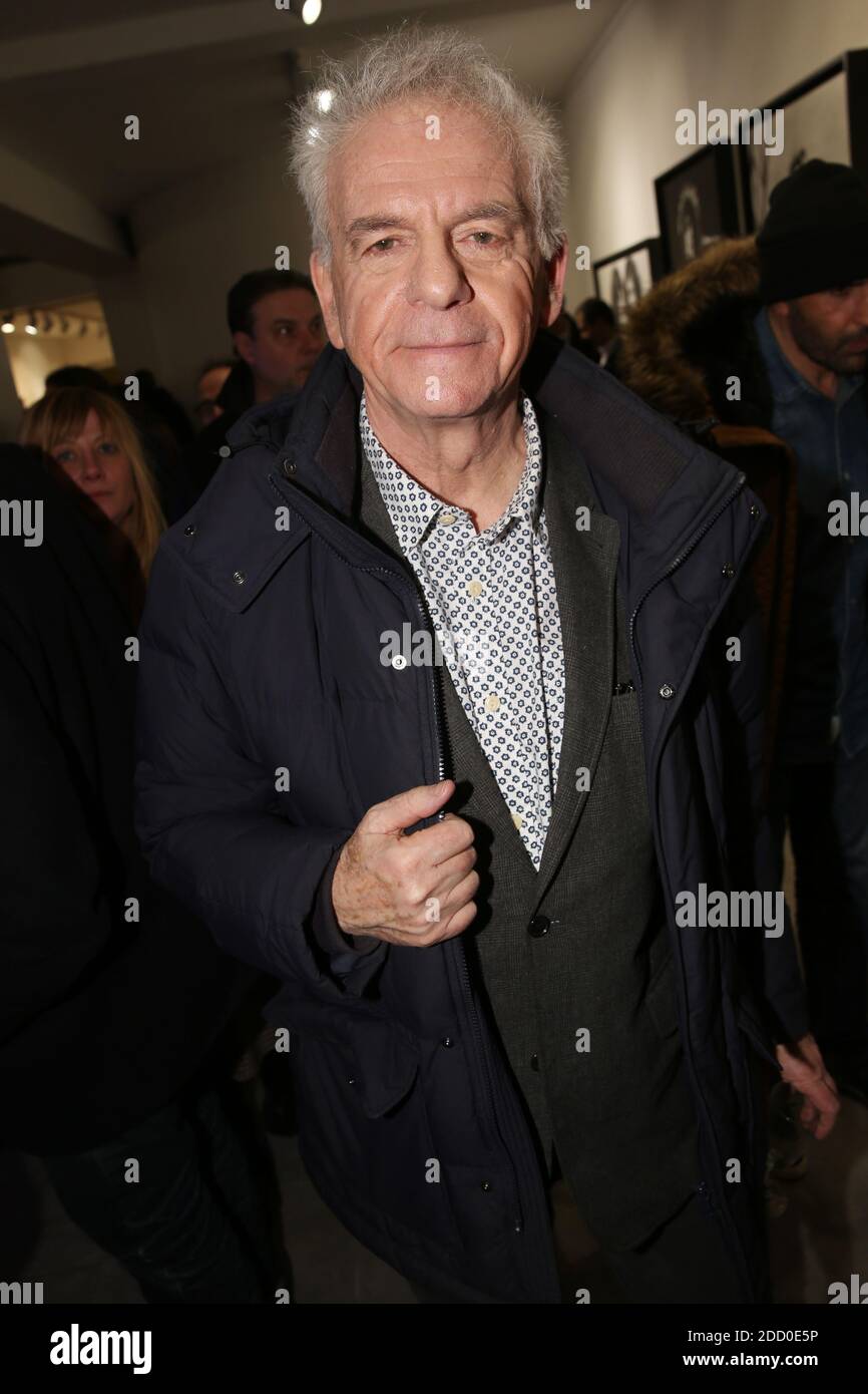 Jacky Jakubowicz lors du vernissage de l'exposition 'The Spirit of Rock ...