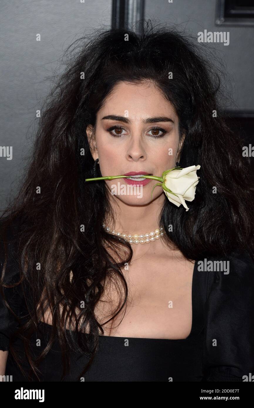 Sarah Silverman attends the 60th Annual GRAMMY Awards at Madison Square ...