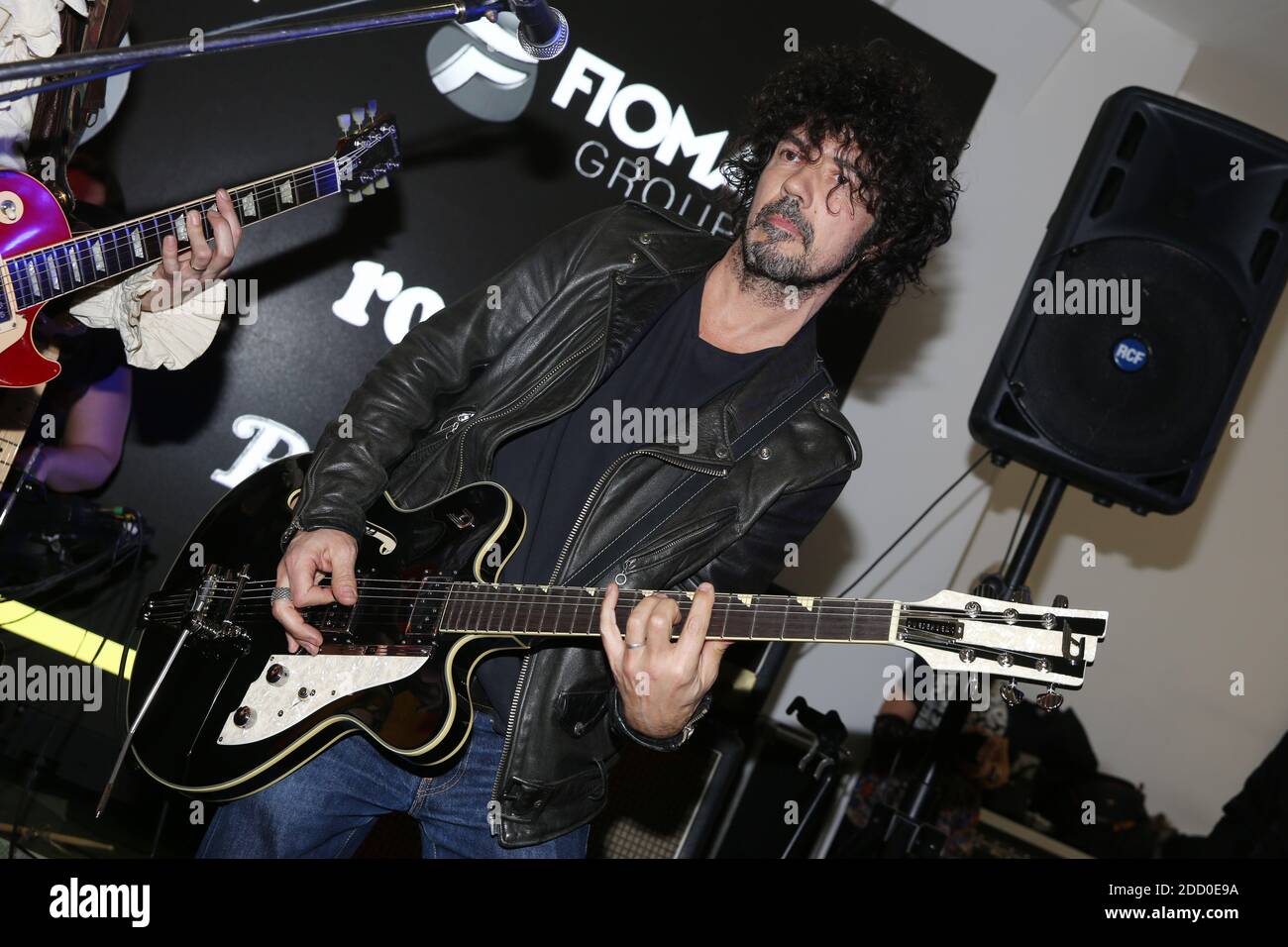 Yarol Poupaud lors du vernissage de l'exposition 'The Spirit of Rock ...