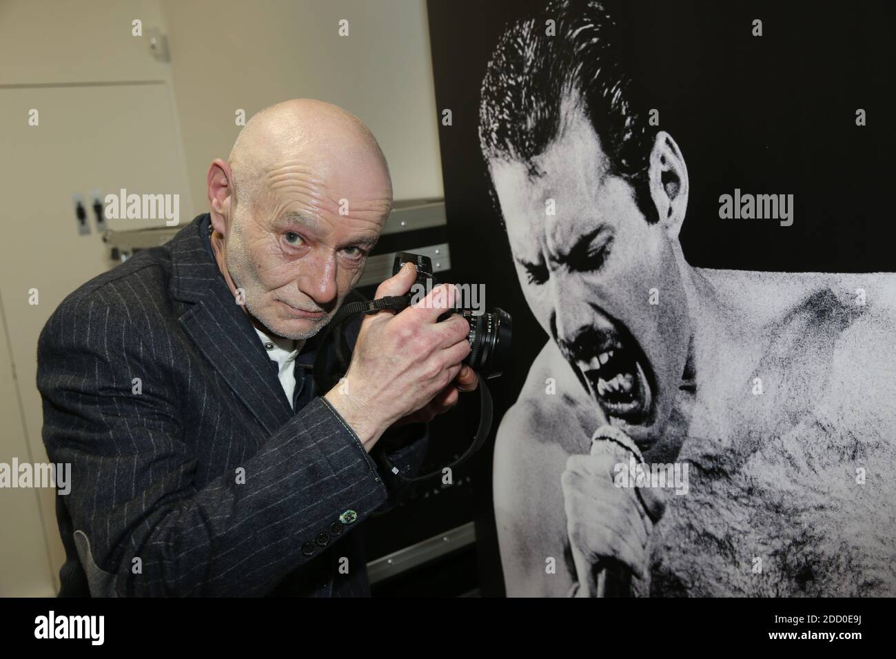 Philippe Hamon lors du vernissage de l'exposition 'The Spirit of Rock ...