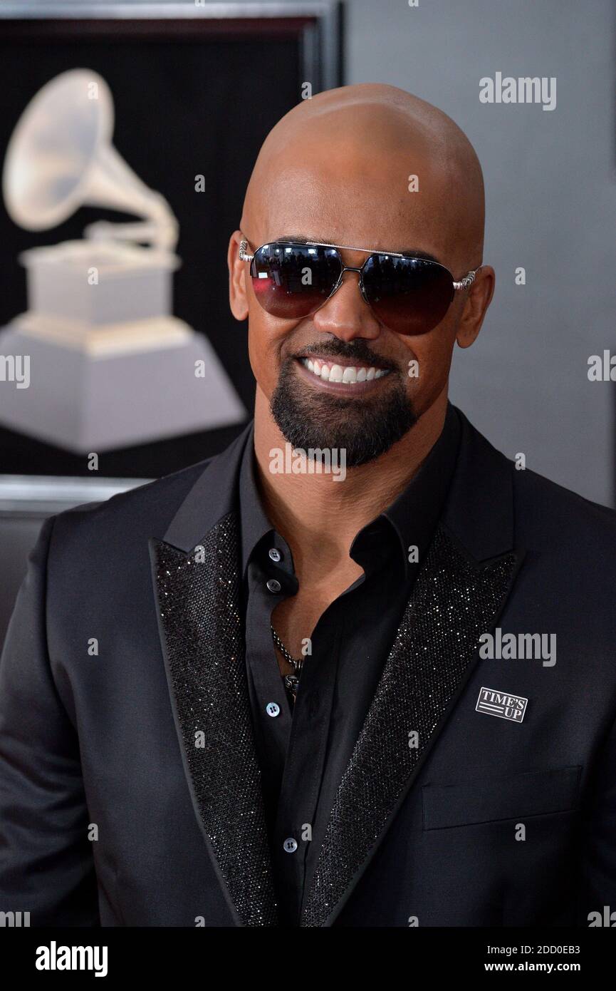 Shemar Moore attends the 60th Annual GRAMMY Awards at Madison Square ...