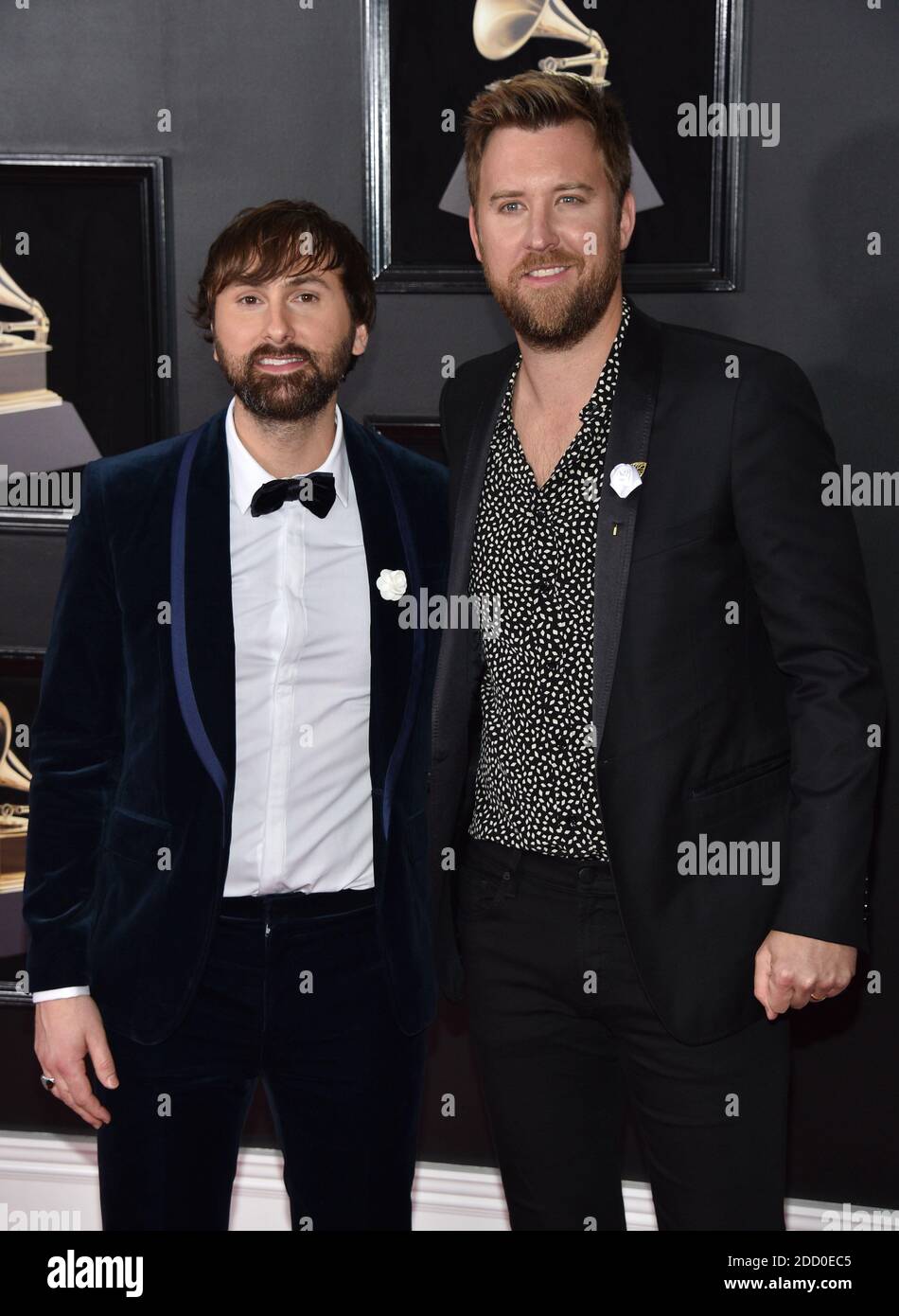 Dave Haywood and Charles Kelley of Lady Antebellum attend the 60th ...