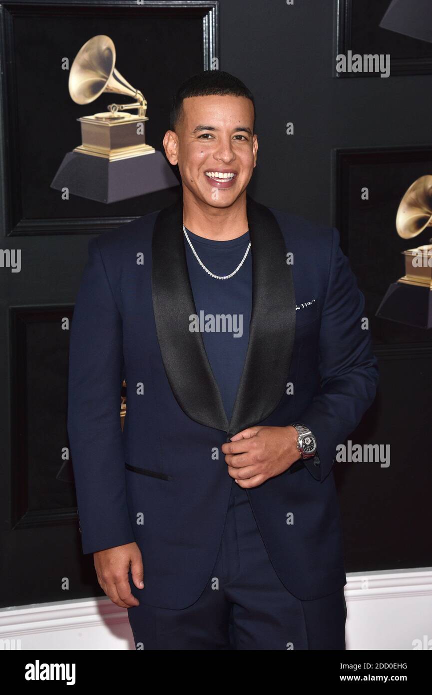 Daddy Yankee attends the 60th Annual GRAMMY Awards at Madison Square ...
