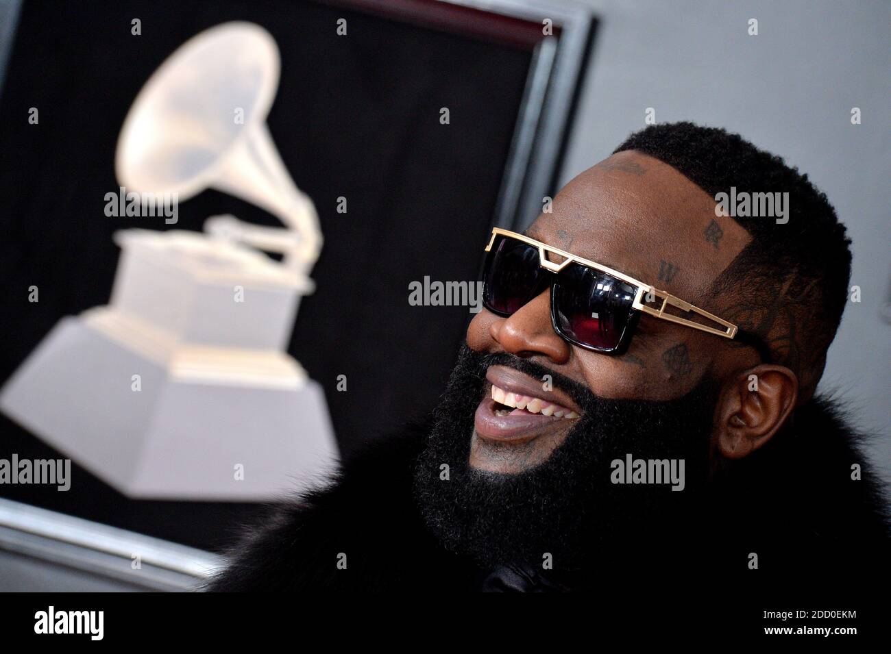 Rick Ross attends the 60th Annual GRAMMY Awards at Madison Square ...