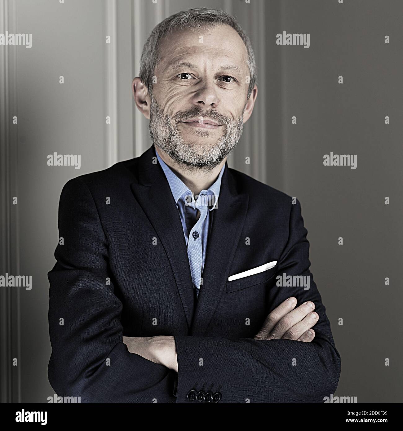 File picture, dated on November 10, 2017, Pierre Mathiot posing during ...