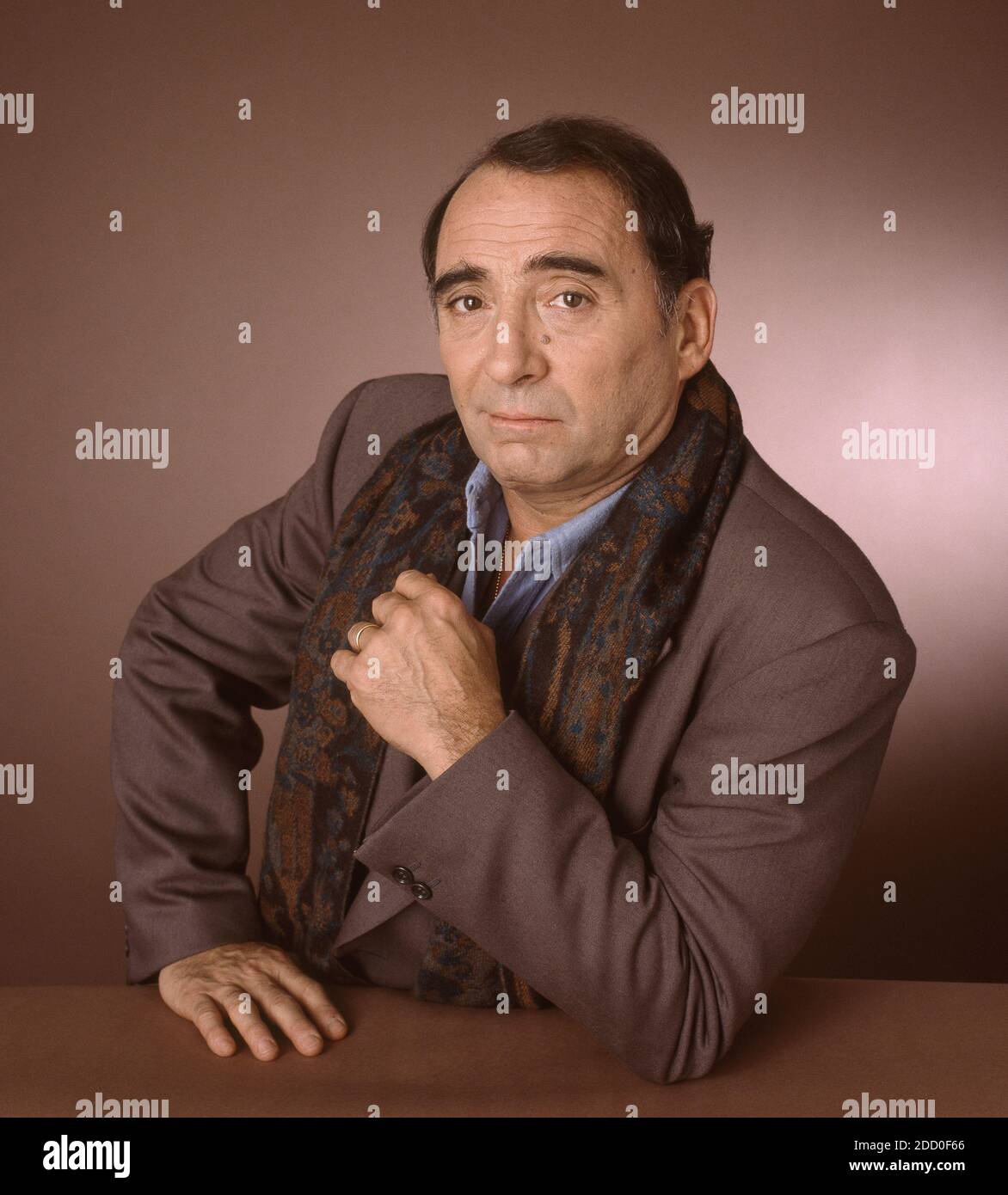 File picture, dated on January 4, 1989, of French actor Claude Brasseur ...